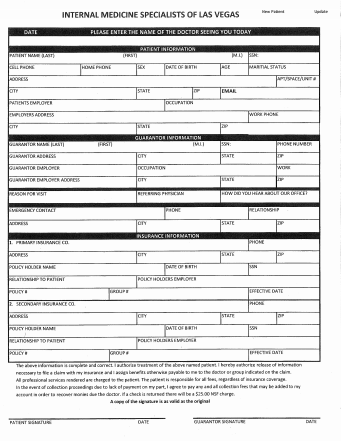 Patient Forms & Information